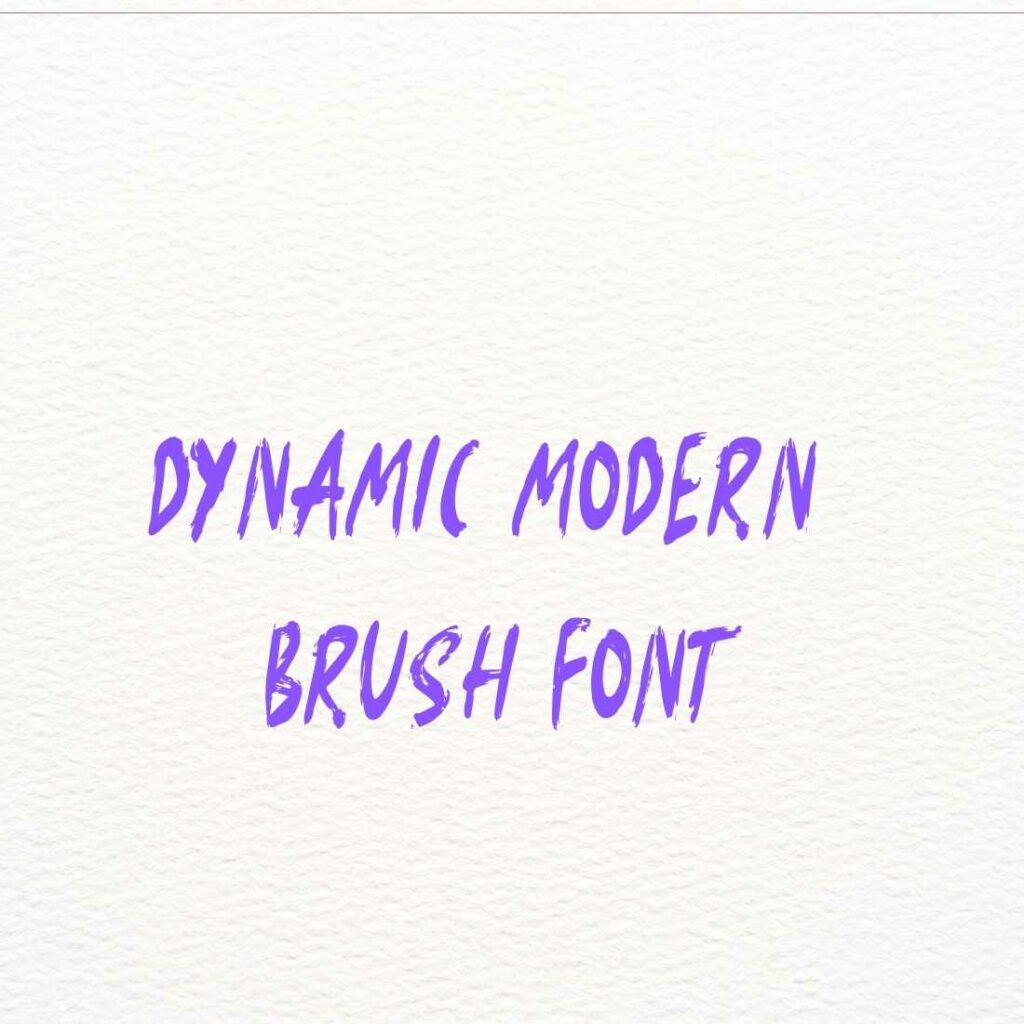 Bread Pitt: Modern Brush Font - MasterBundles