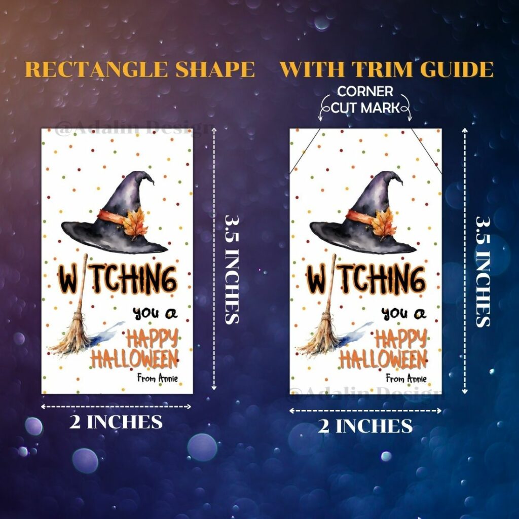 Editable Halloween Gift Tags - MasterBundles