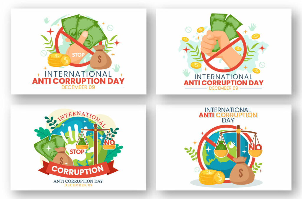 14 Anti Corruption Day Illustration - MasterBundles