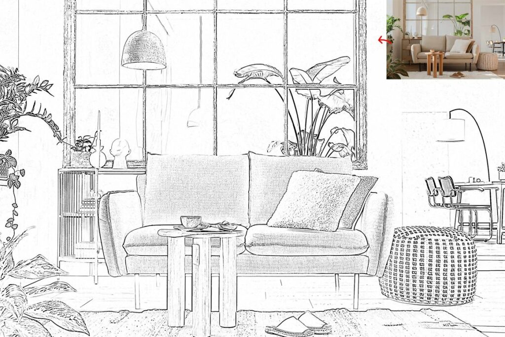 Architecture Line Art - MasterBundles