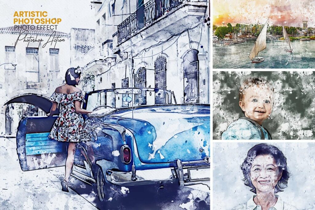 Artistic Photoshop Effect - MasterBundles