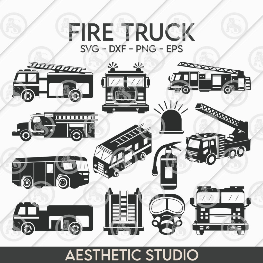 fire Truck Svg