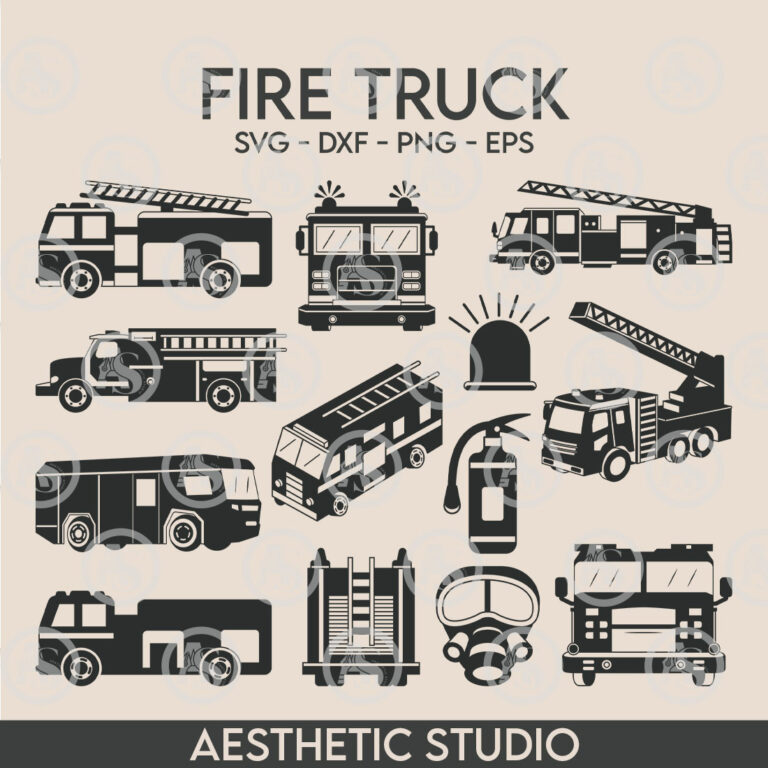 fire Truck Svg