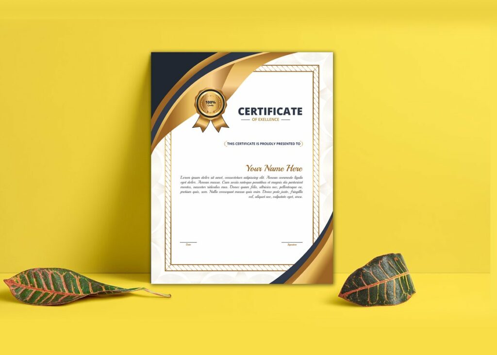 Certificate Appreciation Award - MasterBundles
