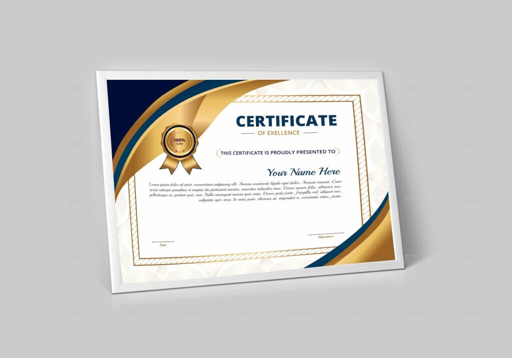 Certificate Appreciation Award - MasterBundles