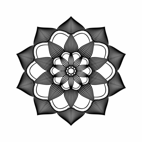 Bundle of 10 Creative Mandalas Coloring Book Page - MasterBundles