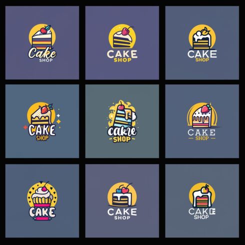 Cake Shop - Logo Design Template - MasterBundles