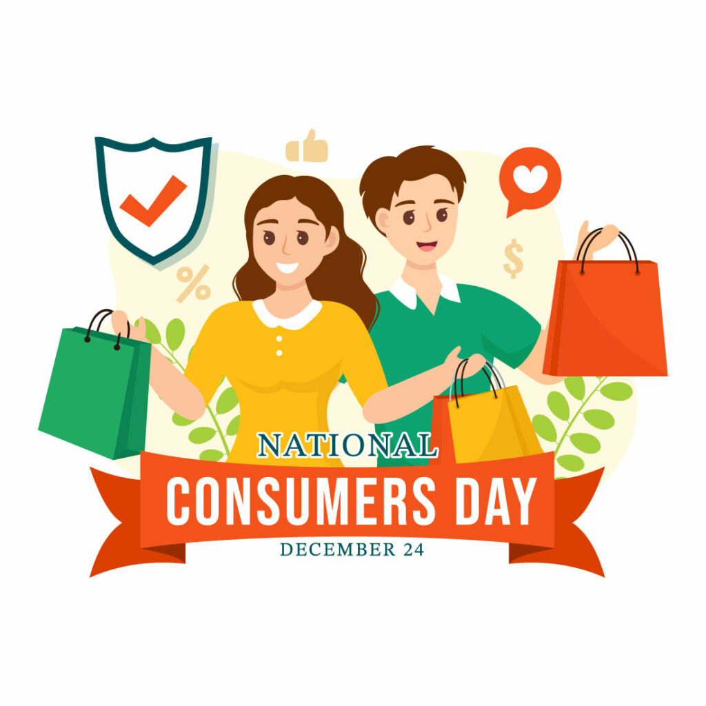 14 National Consumer Day Illustration - MasterBundles