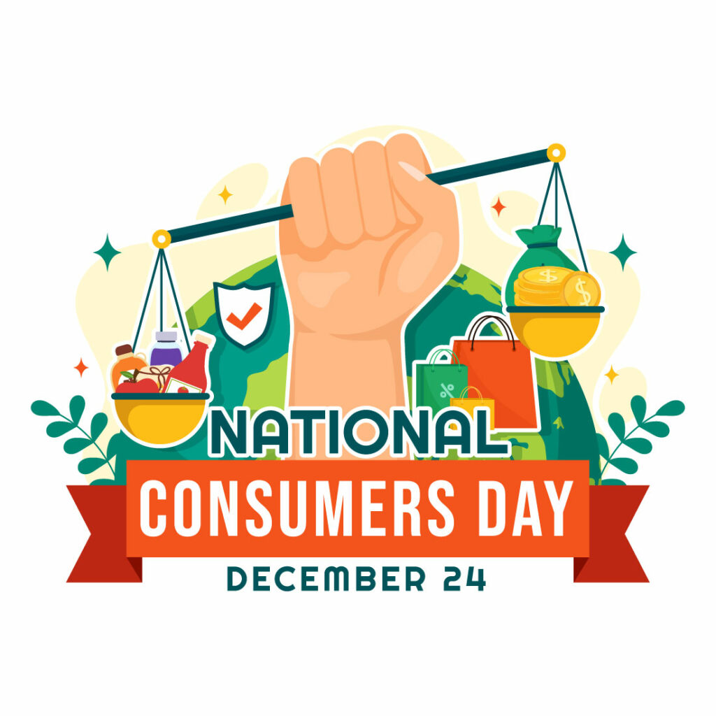 14 National Consumer Day Illustration - MasterBundles