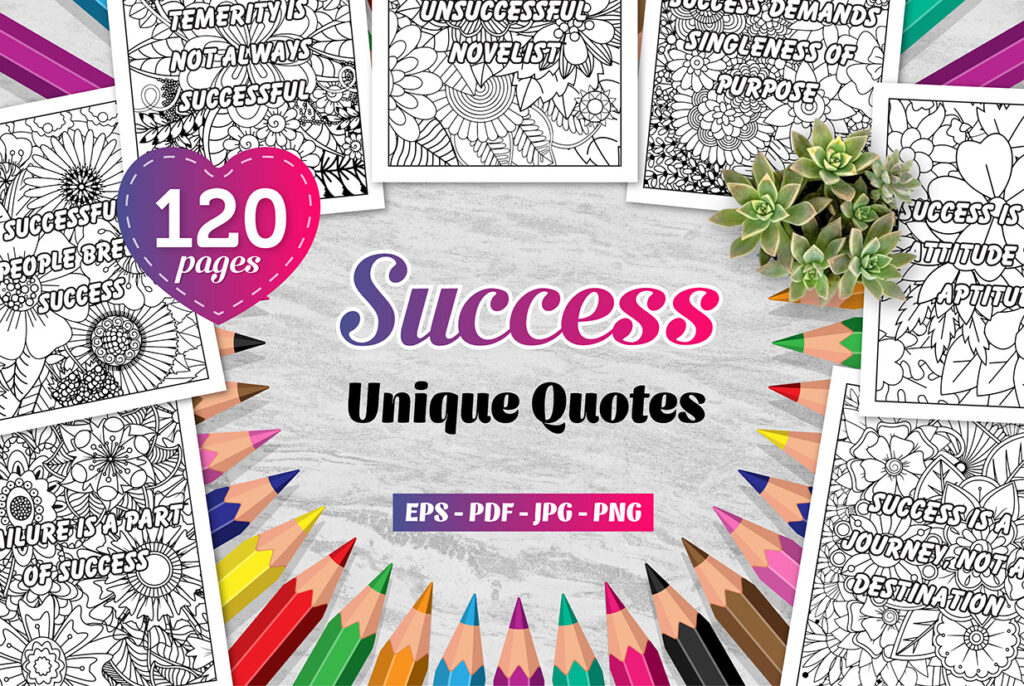 120 Happiness Quotes Unique Coloring - MasterBundles