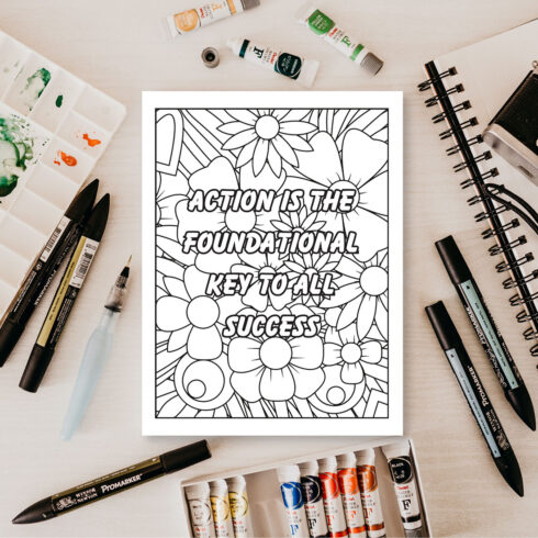120 Happiness Quotes Unique Coloring - MasterBundles