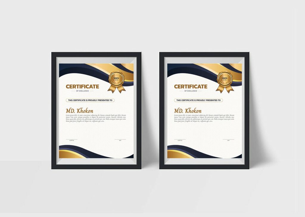 Certificate Appreciation Award - MasterBundles