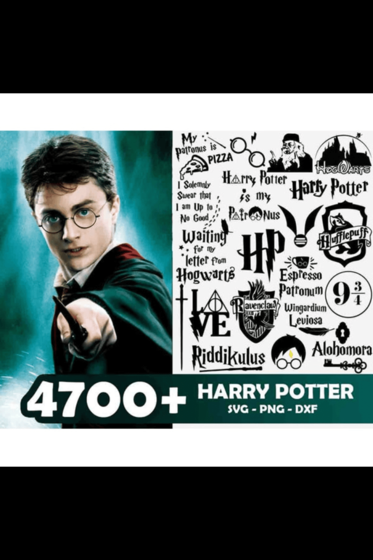 Harry Potter SVG, Harry Potter PNG, Harry Potter Clipart, Harry Potter ...