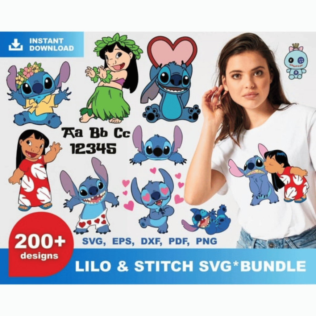 Lilo and Stitch SVG, Lilo and Stitch PNG, Lilo and Stitch Clipart ...