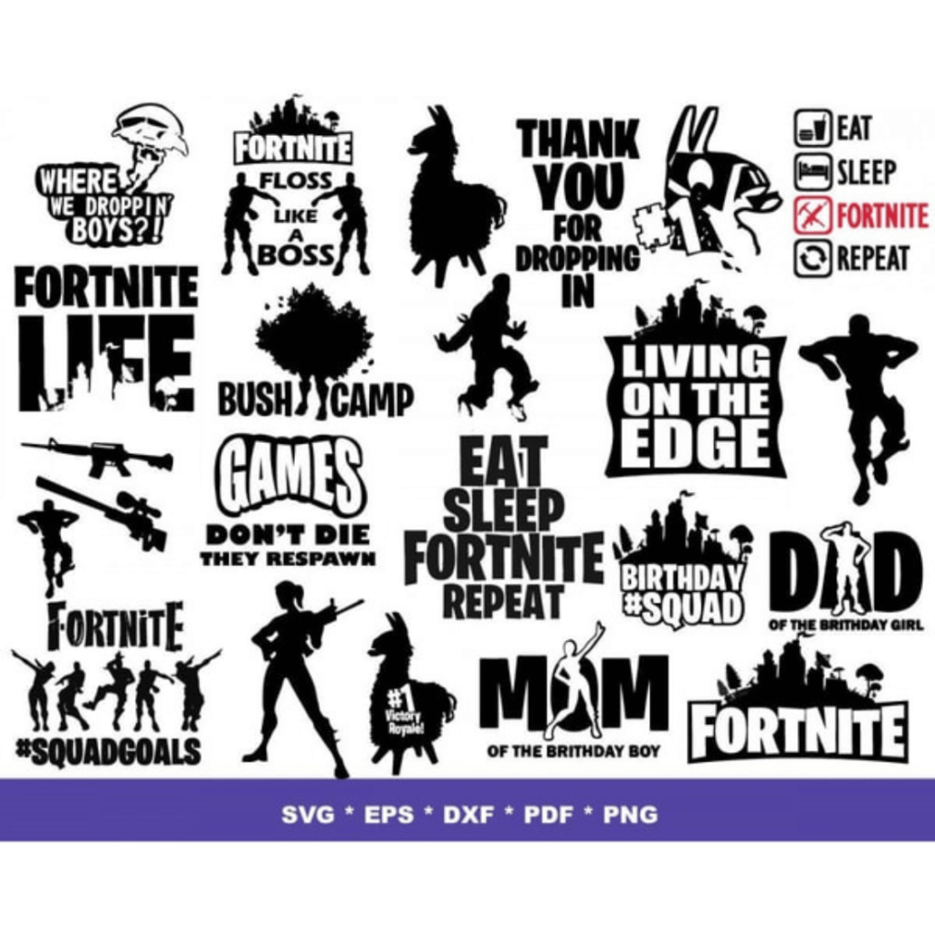 Fornite SVG, Fornite Symbol, Fornite Clipart, Fortnite Logo, Fortnite ...