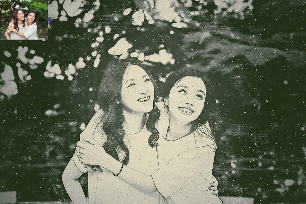Distressed Vintage Photo Effect - MasterBundles