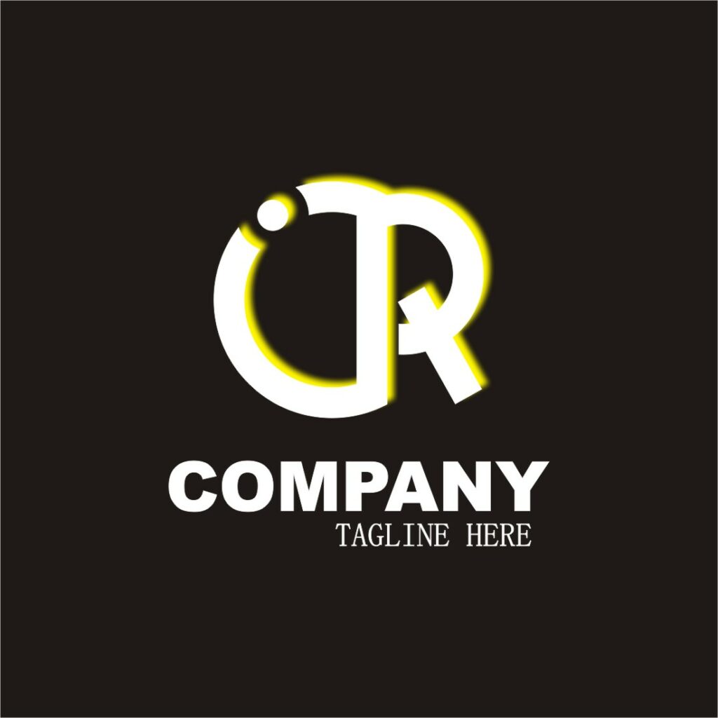 D R monogram logo design - MasterBundles