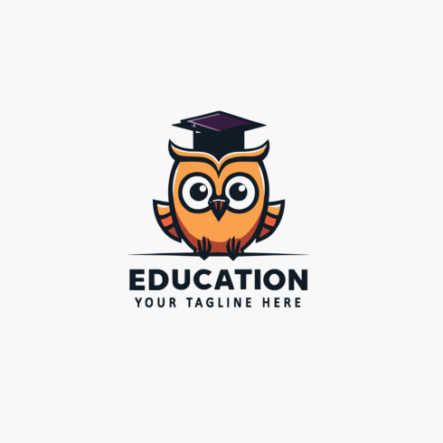 Education - Owl Logo Design Template - MasterBundles