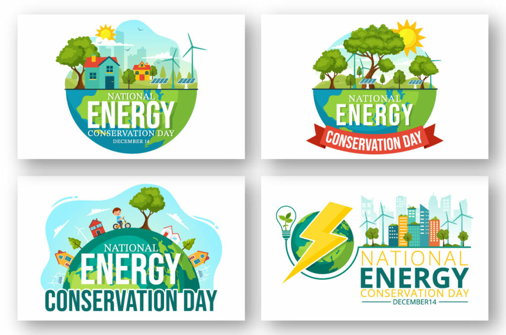 12 National Energy Conservation Day Illustration - MasterBundles