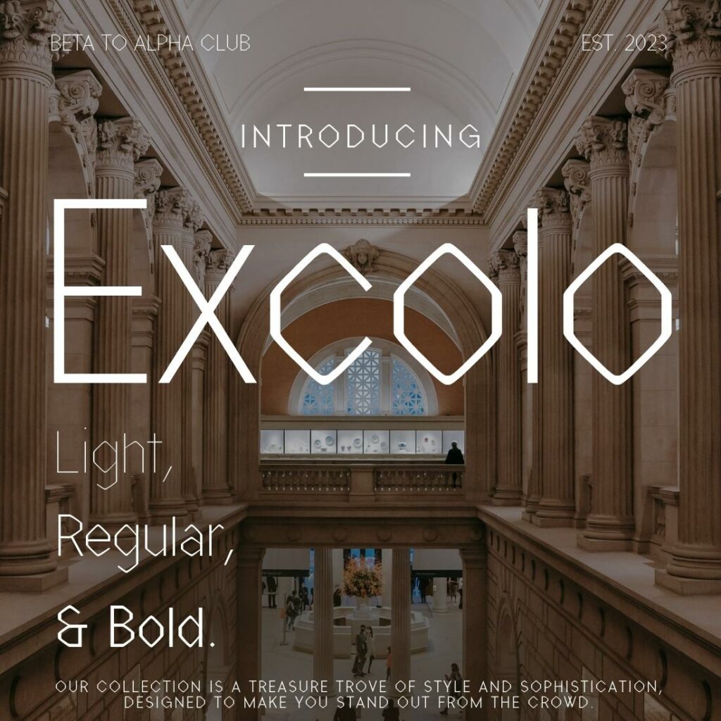 Excolo | Sans Serif Family | - MasterBundles
