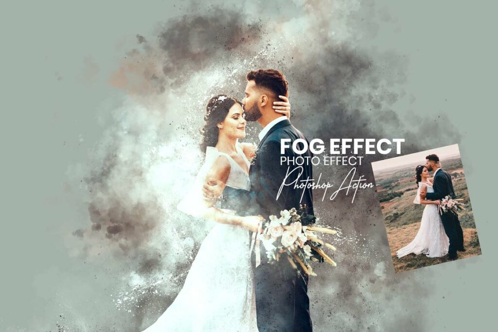 Fog Photo Effect Photoshop Action - MasterBundles