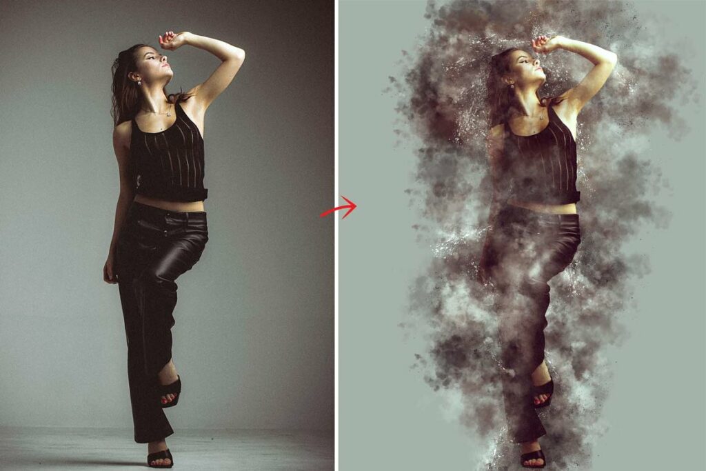 Fog Photo Effect Photoshop Action - MasterBundles
