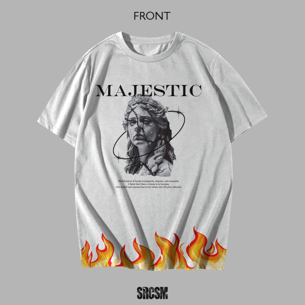 -MAJESTIC- GREEK MYTH STREETWEAR T-SHIRT DESIGN - MasterBundles