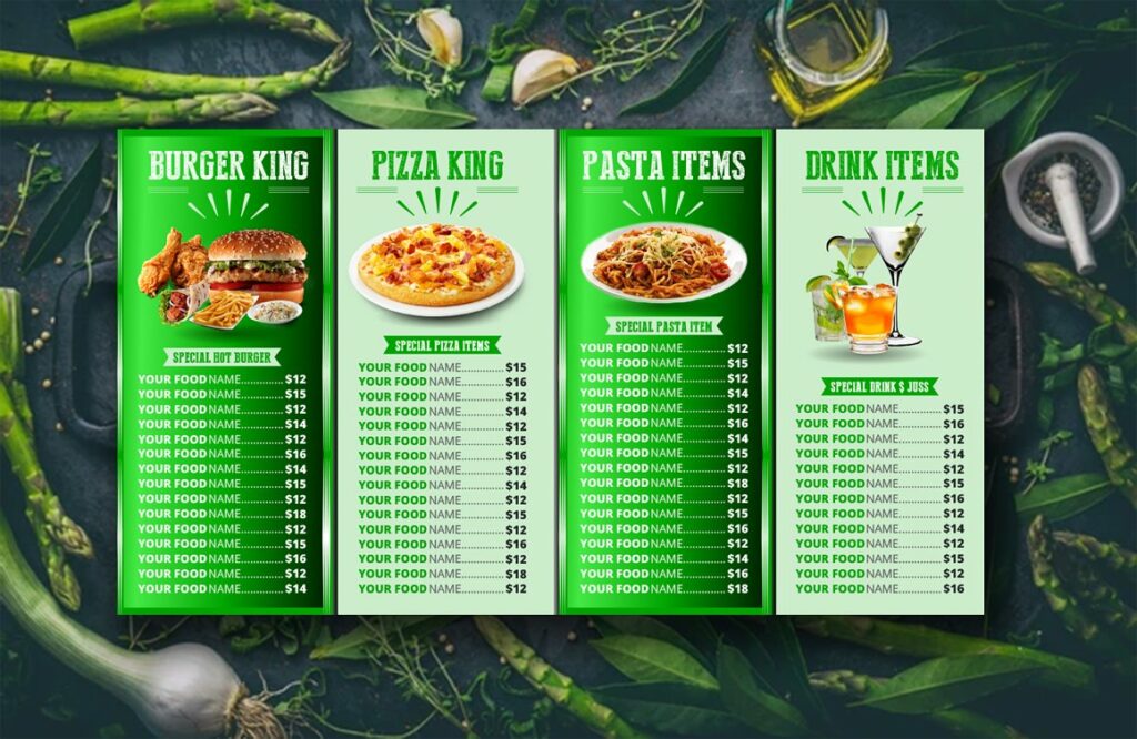 Restaurant Digital Signage & Menus - MasterBundles