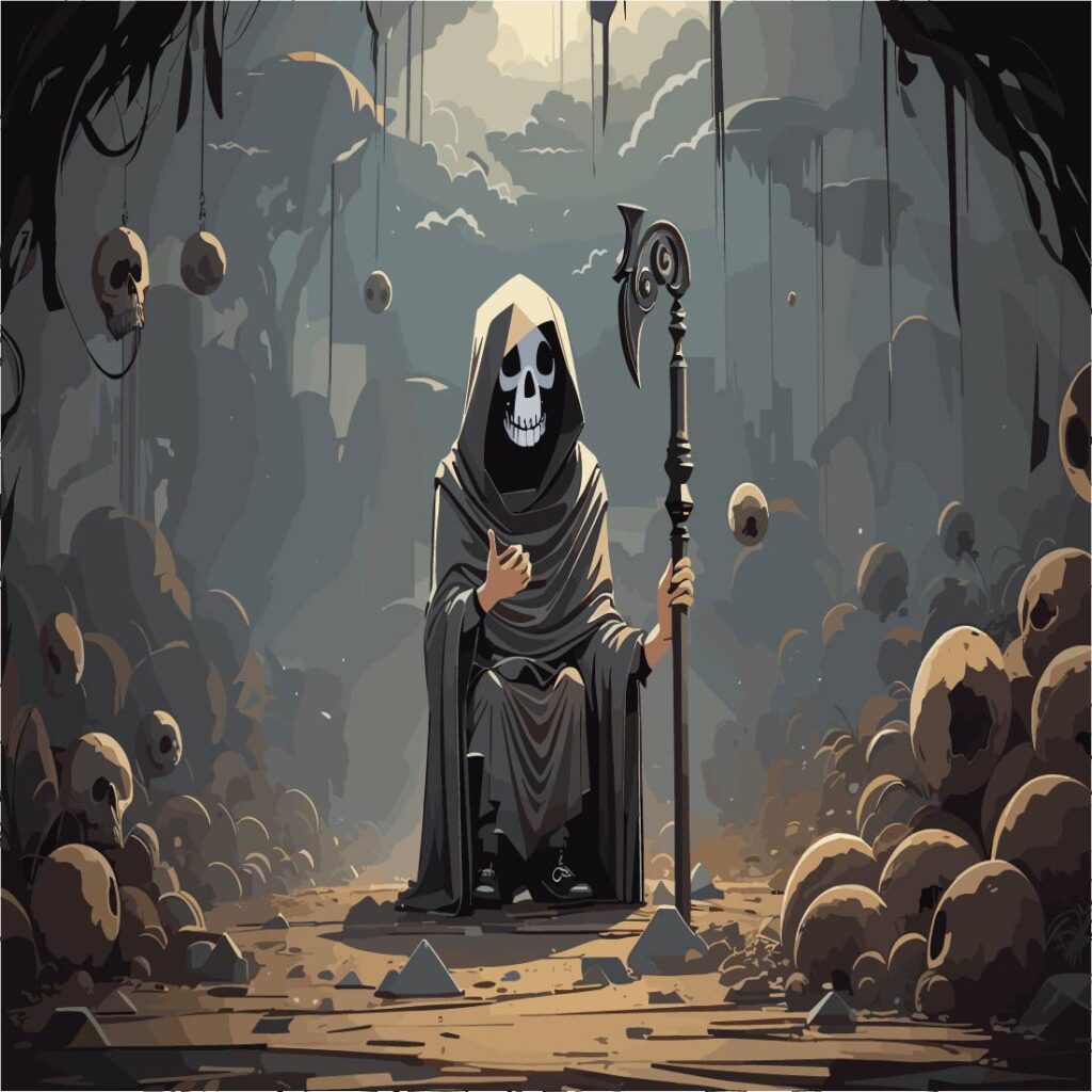 A illustration of Grim Soul with 2d - MasterBundles