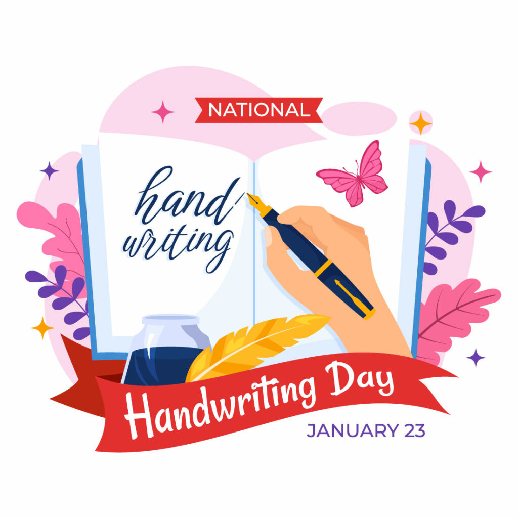 12 National Handwriting Day Illustration - MasterBundles