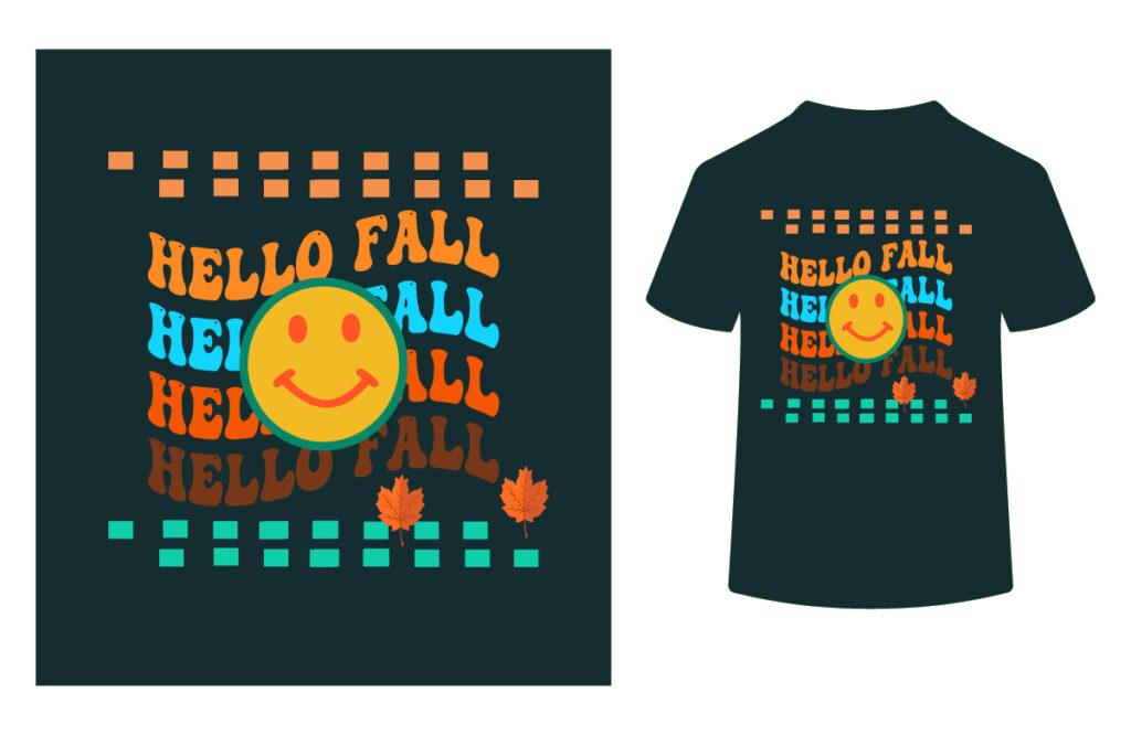 Retro Fall T Shirt Design Bundle - 12 Design - MasterBundles