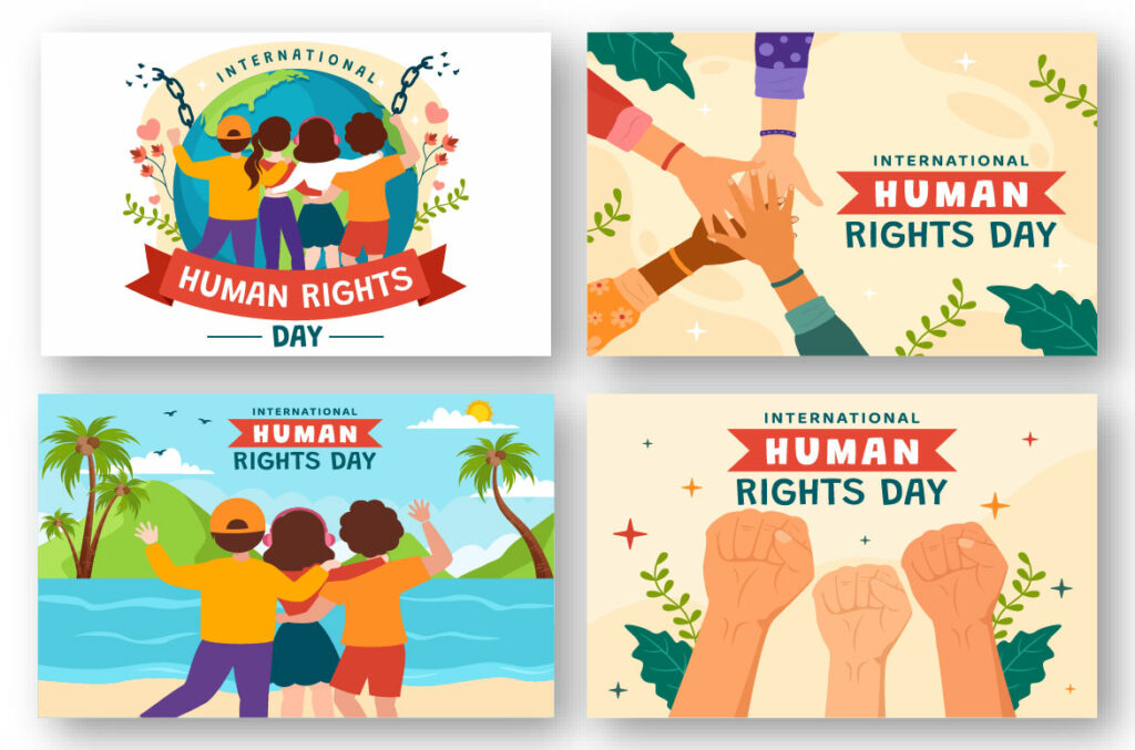 12 International Human Rights Day Illustration - MasterBundles