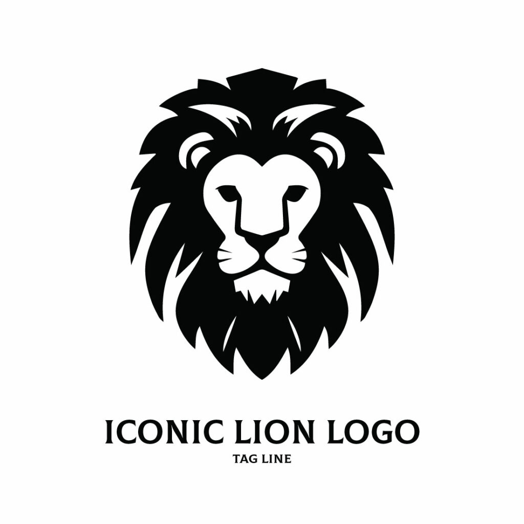 Iconic Lion Logo Template - MasterBundles