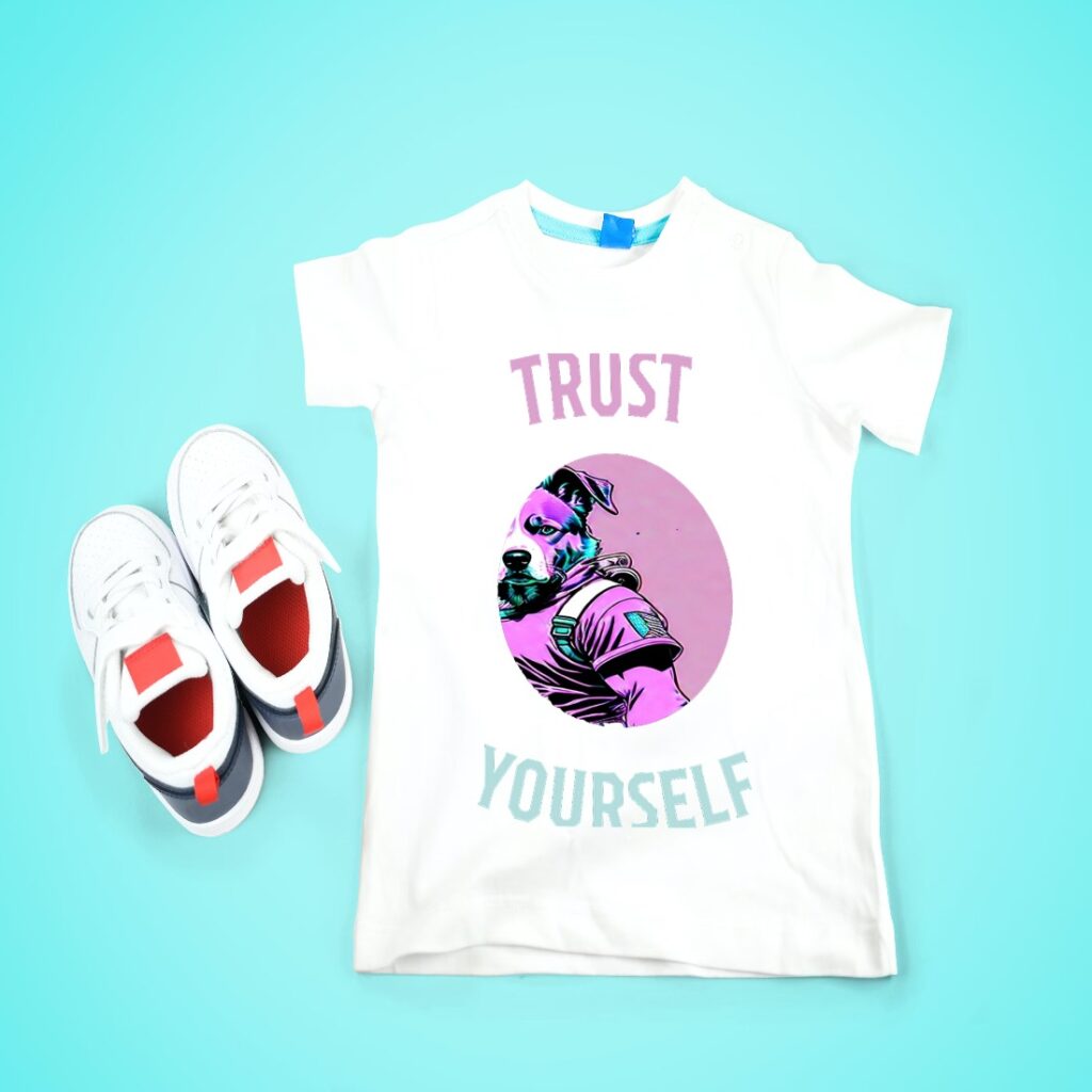 TRUST YOURSELF - T-SHIRT DESIGN - MasterBundles