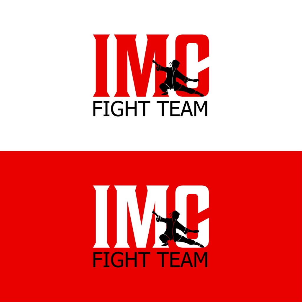 Kung fu fight team Logo design