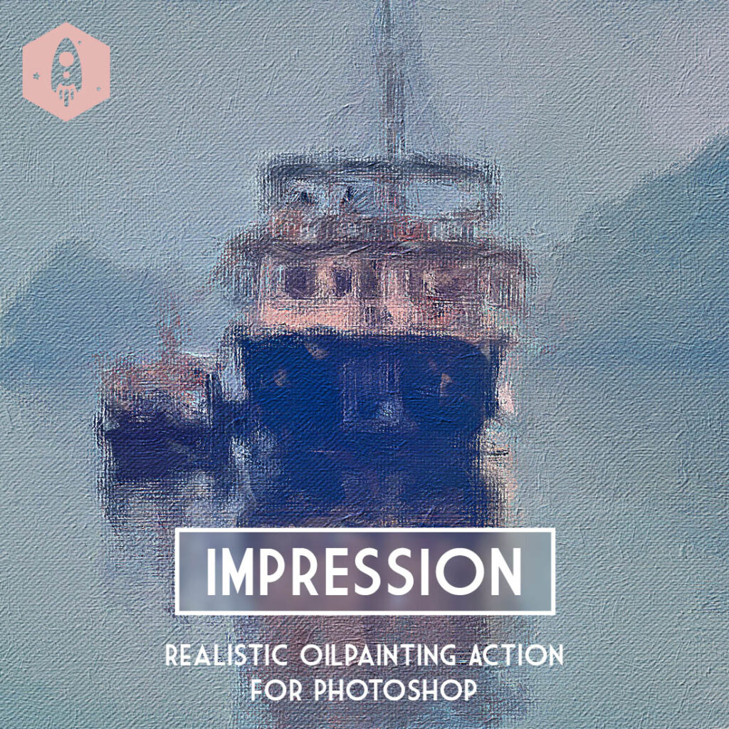 Impression Realistic OilPainting Effect Action - MasterBundles