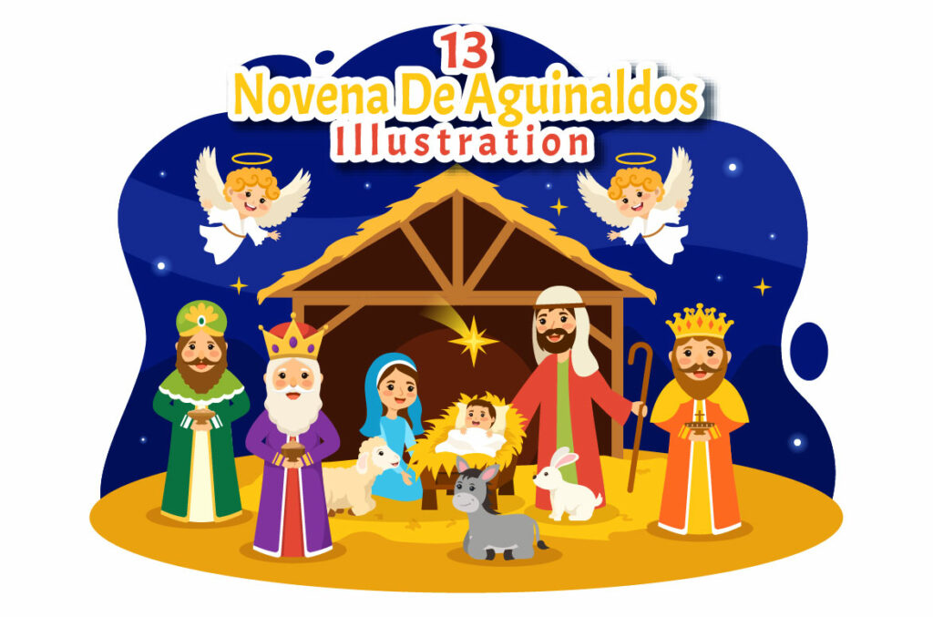13 Novena De Aguinaldos Illustration - MasterBundles