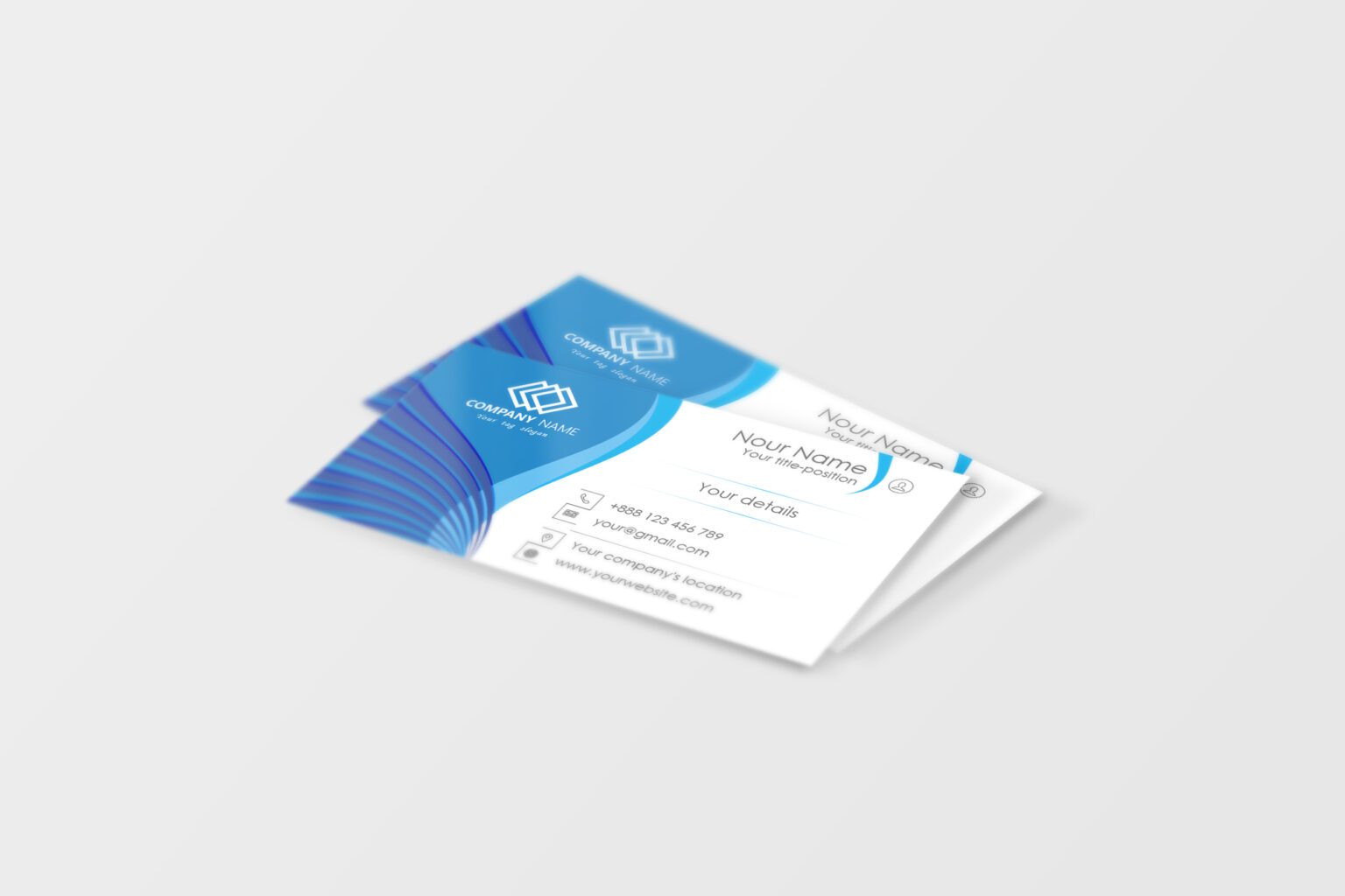 1 sided Business Cards - MasterBundles