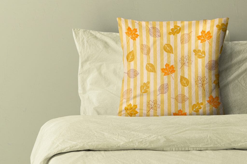 Set of three modern seamless patterns in golden, yellow, orange, beige ...