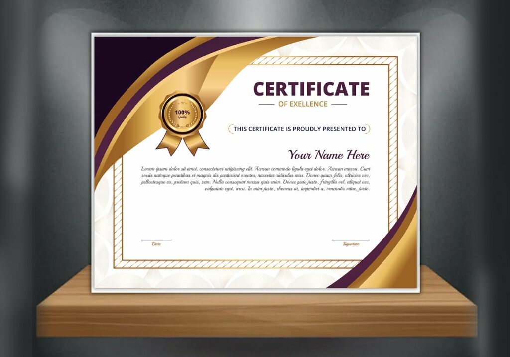 Certificate Appreciation Award - MasterBundles
