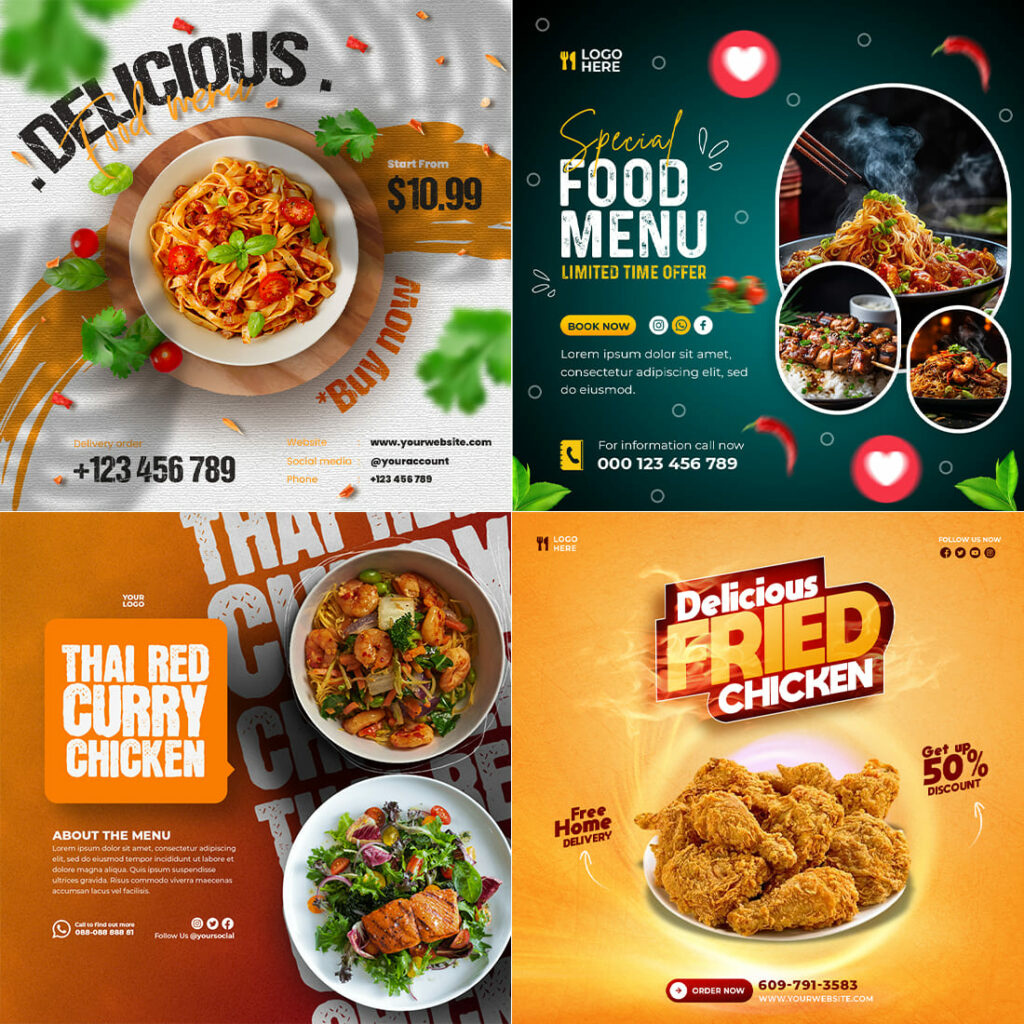 Social Media Post Template design (Bundle) - MasterBundles