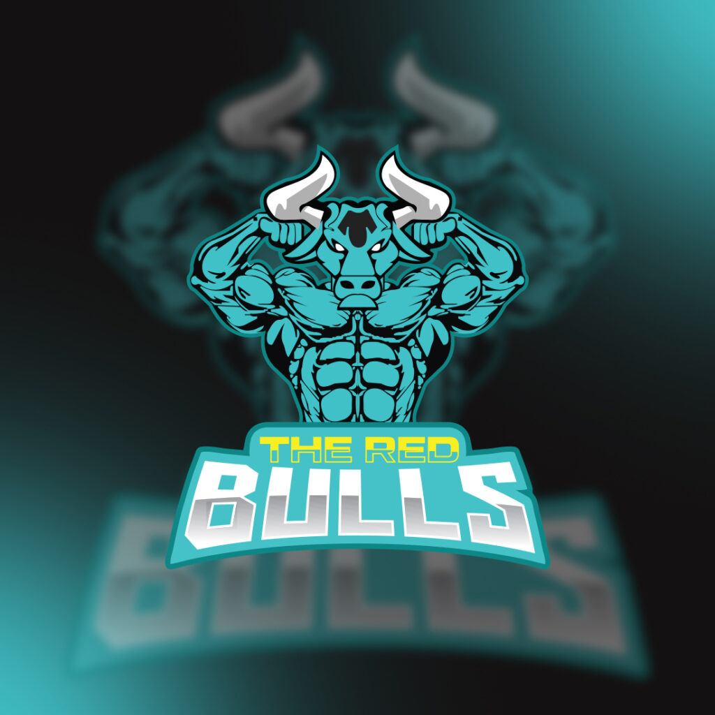 Mascot Logo Design - The Red Bull - MasterBundles
