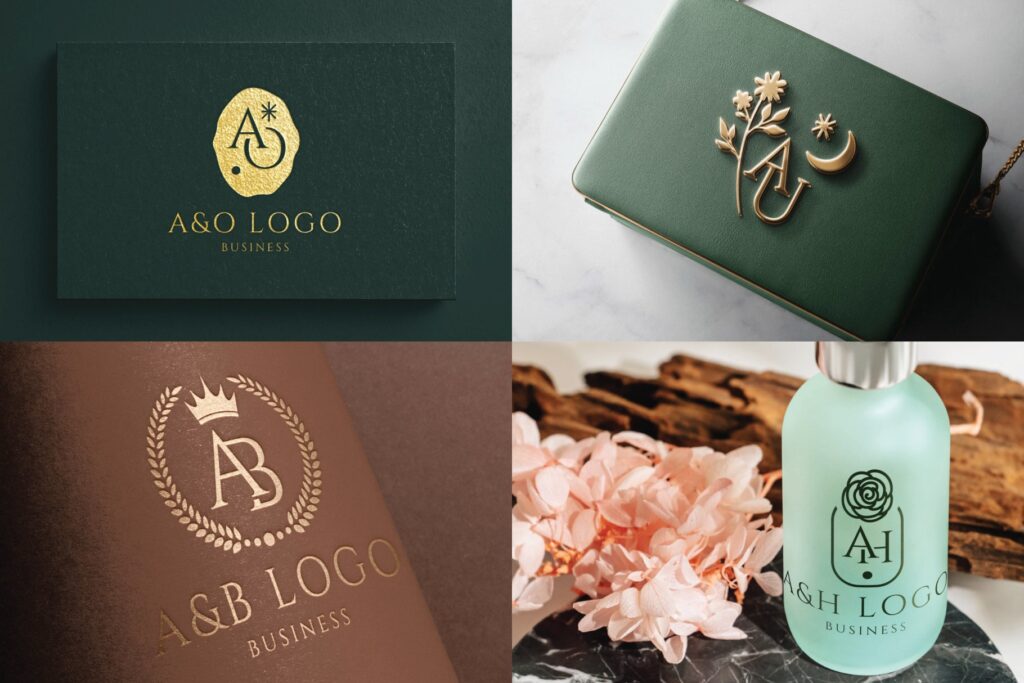 Letter A Combination Logo Maker Pack - MasterBundles