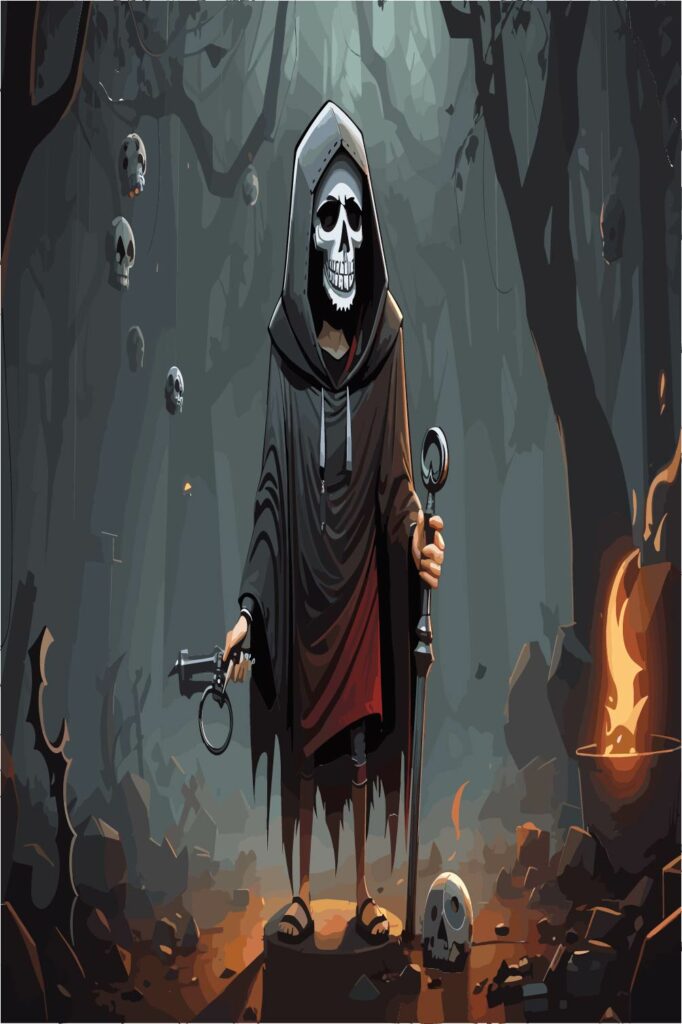 A illustration of Grim Soul with 2d - MasterBundles