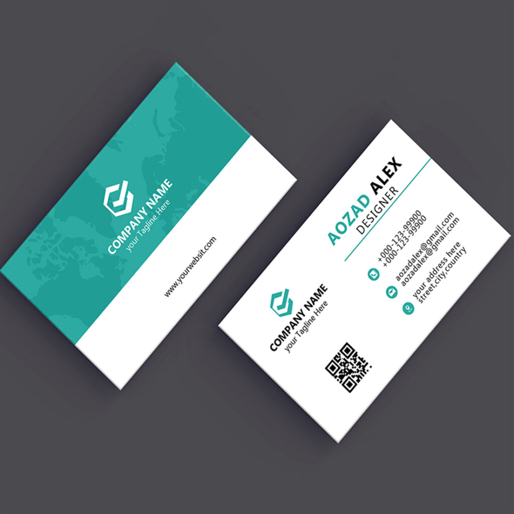 Modern Business Cared Design template. 3 item included - MasterBundles