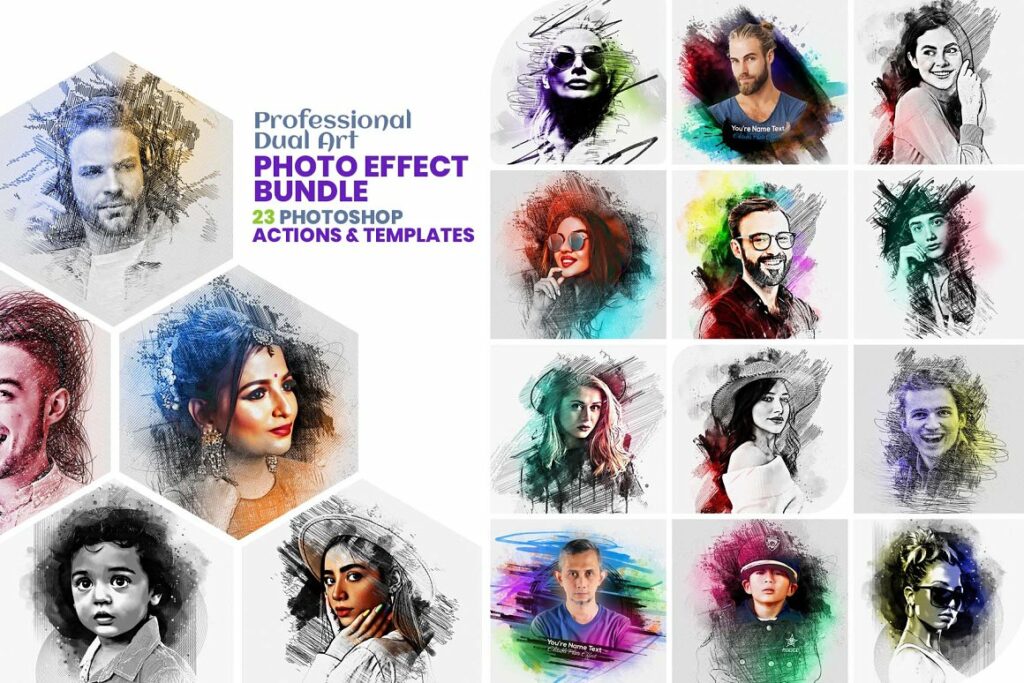Professional Dual Art Effect Bundle - MasterBundles