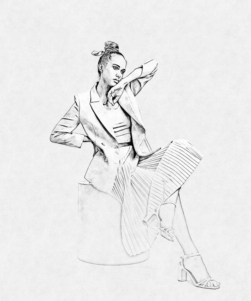 Realistic Drawing & Sketch Effect - MasterBundles