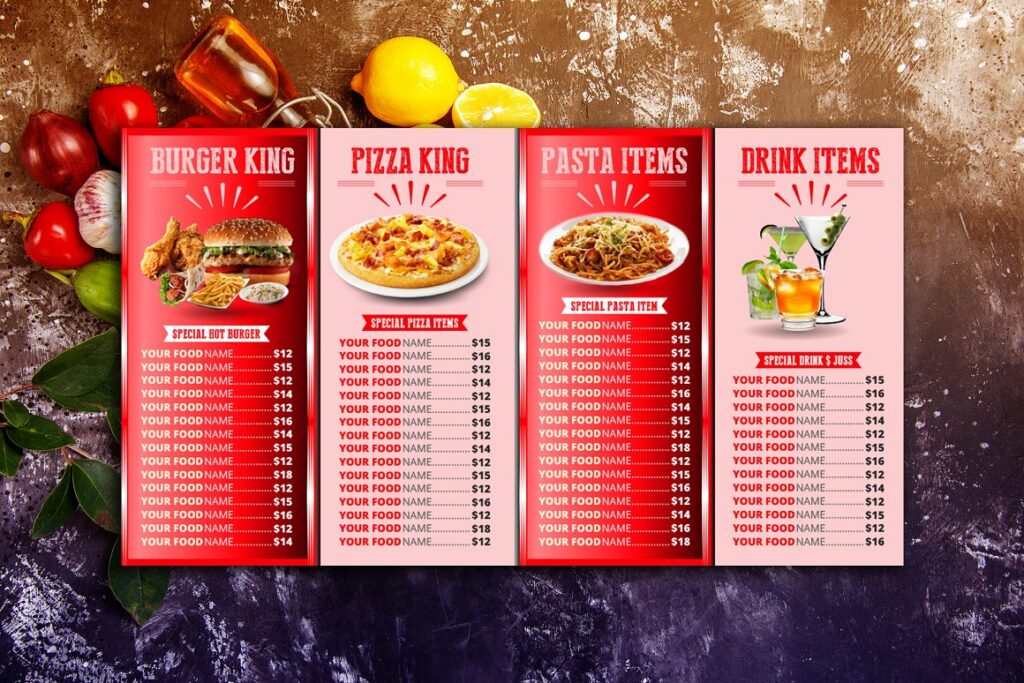 Restaurant Digital Signage & Menus - MasterBundles