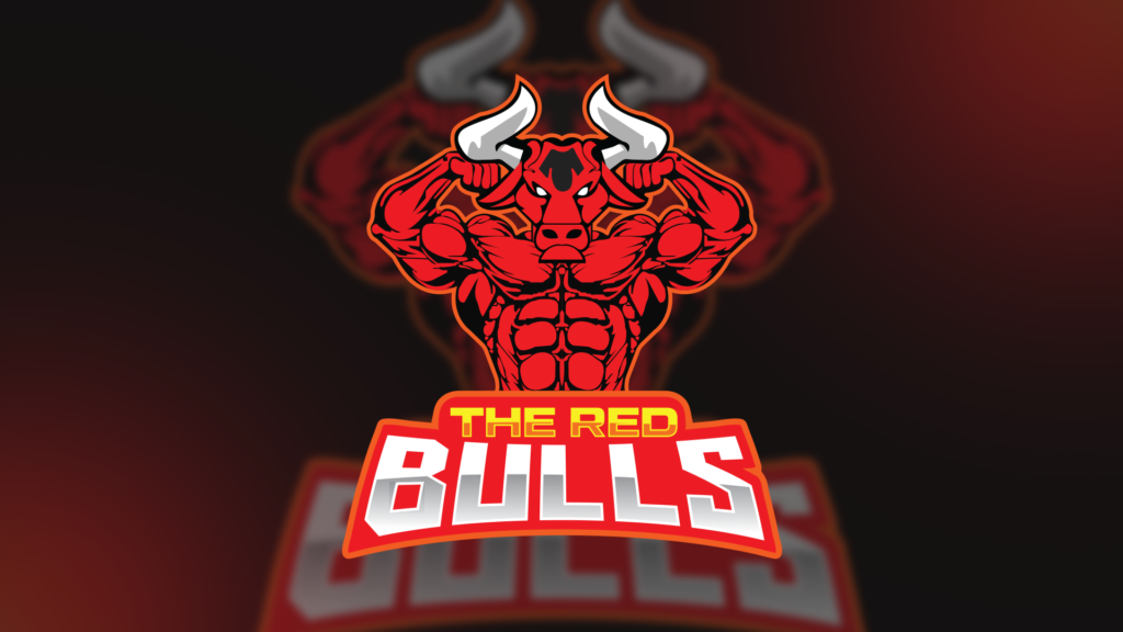 Mascot Logo Design - The Red Bull - MasterBundles