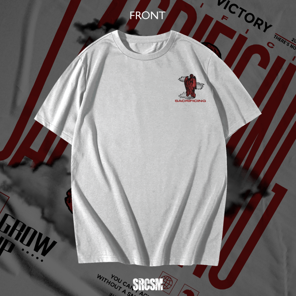SACRIFICING STREETWEAR T-SHIRT DESIGN - MasterBundles